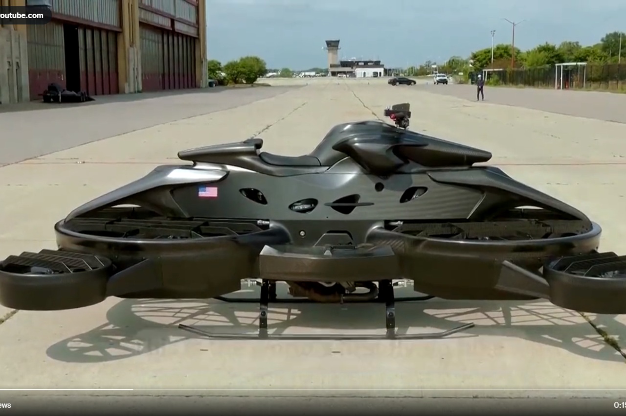 flying bike: हवा में उड़ेगी और जमीन पर दौंड़ेगी यह बाइक
