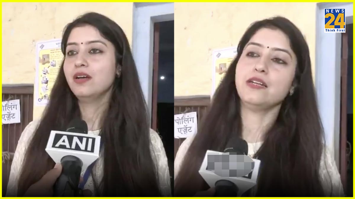 कौन हैं ईशा अरोड़ा? फिर वायरल हुई हीरोइन जैसी दिखने वाली Polling Agent ...