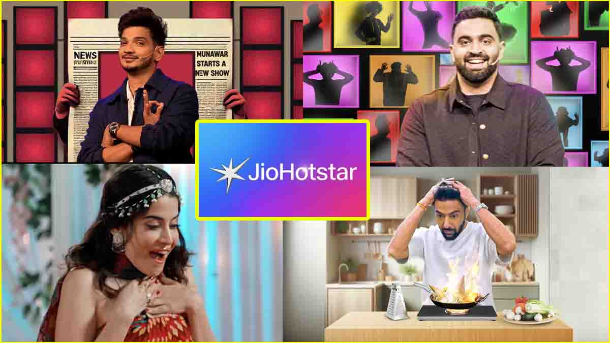 JioHotstar पर 6 नए शो रिलीज, लिस्ट में मुनव्वर, जाकिर, उर्फी समेत कौन ...