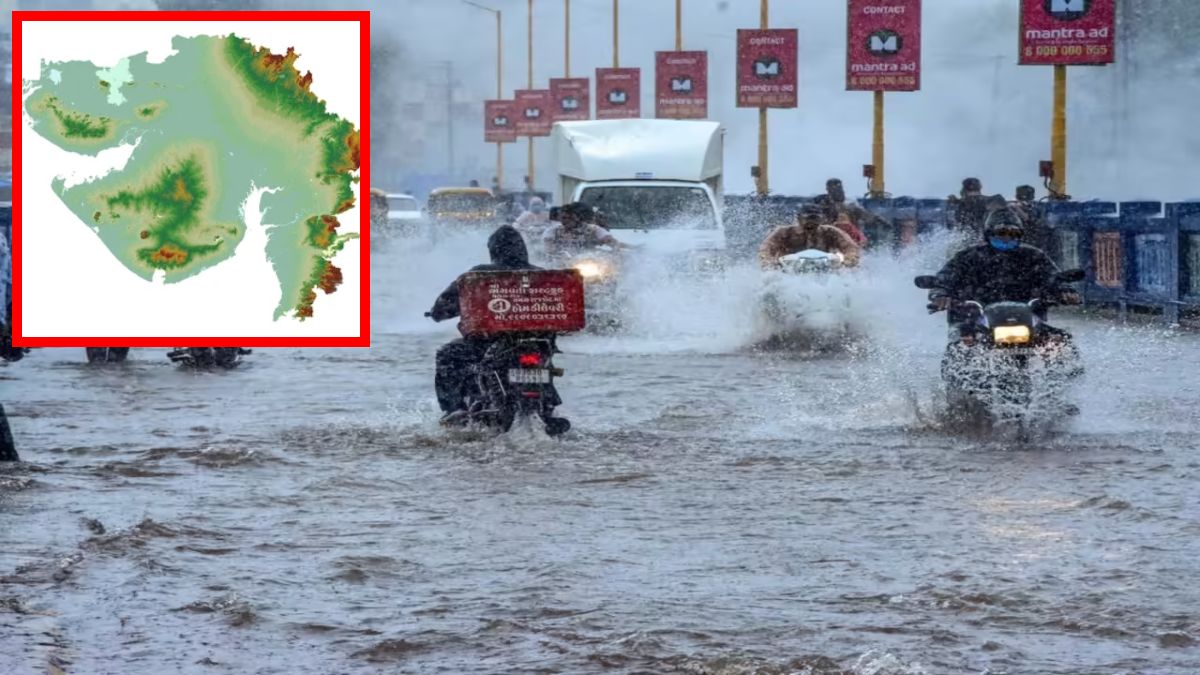 Gujarat Weather: गुजरात में रेड अलर्ट, IMD ने दी 15 जिलों में भारी बारिश की चेतावनी - Gujarat ...