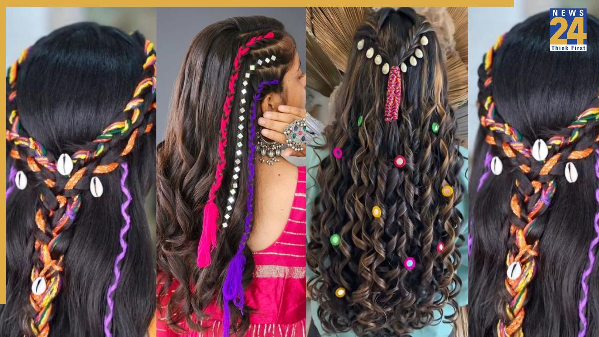 Dandiya Night Hairstyle: डांडिया नाइट में चाहते हैं छा जाना? ट्राई करें ...