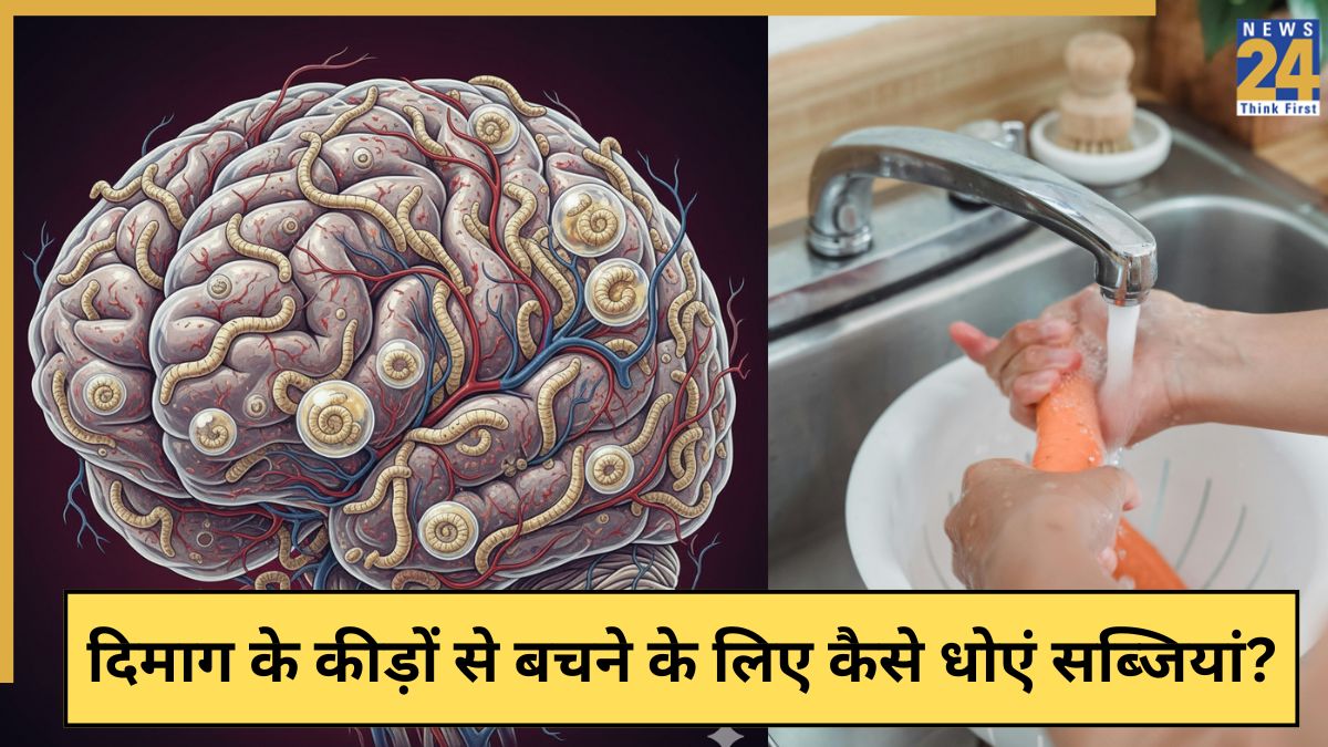 सब्जियों से दिमाग में जा सकते हैं कीड़े, न्यूरोलॉजिस्ट ने बताया कैसे ...