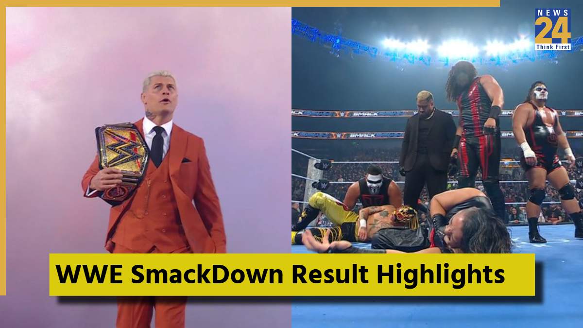 WWE SmackDown रिजल्ट्स, 31 अक्टूबर, 2025: चैंपियन पर क्लेमोर का कहर ...