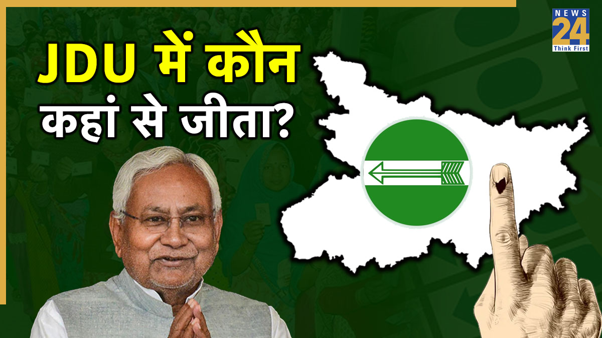 JDU full Winner list: बिहार में नीतीश की पार्टी की सीटें 80 के पार ...
