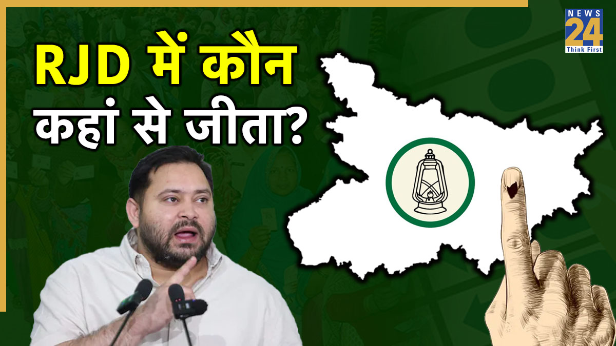RJD full Winner list: बिहार में RJD 25 सीटों पर सिमटी, जानें तेजस्वी की ...