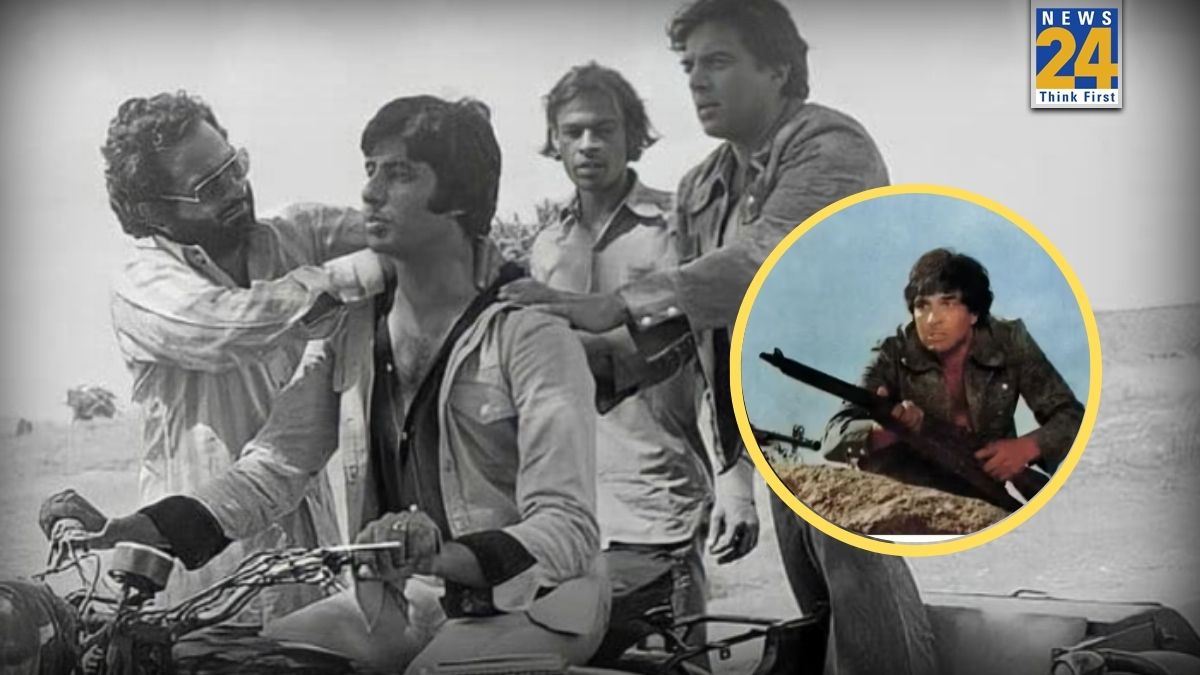 शोले के सेट पर 'अमिताभ बच्चन' पर चल गई थी असली गोली, क्लाइमैक्स सीन में ...