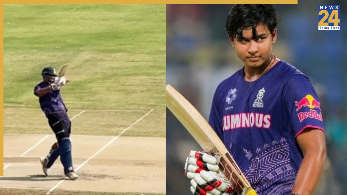 IPL 2026 से पहले वैभव सूर्यवंशी ने प्रैक्टिस में मचाया धमाल, जोरदार ...