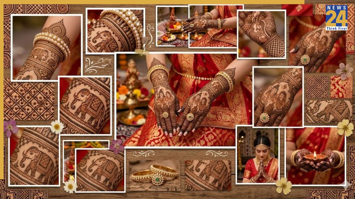 Gangaur Special Mehndi: गणगौर पूजा के लिए बेस्ट हैं ये फुल हैंड मेहंदी ...