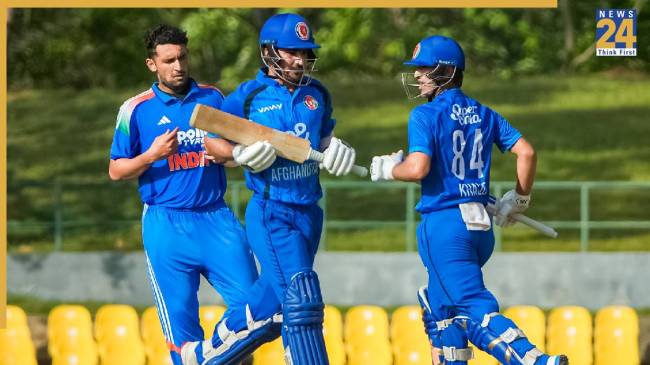 IND A vs AFG A Highlights: बारिश ने बिगाड़ा भारत का खेल, अफगानिस्तान ने ...